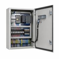 China Easy Programming Compact Layout PLC Control Cabinet Assembly For Packaging Production Equipment for sale