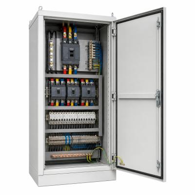 China IP55 Weatherproof Distribution Control Panel Assembly Anti Corrosion Power Supply Distribution Board for sale