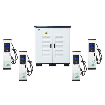 China Touchscreen Display Integrated DC Fast Charger Outputcurrent Up To 500 A Approx 250 Kg And Power Delivery For Electric Vehicles for sale