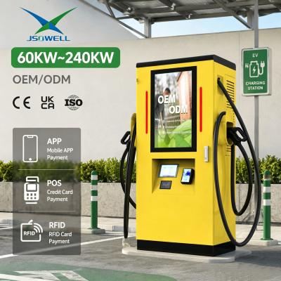 China New BYD Dc Fast Electric Vehicles Ev Charging Station 60-240kw High-power Commercial Use with Credit Card Payment for sale