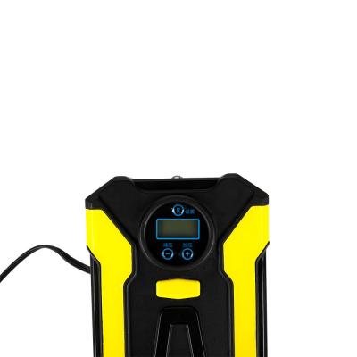 Cina 150psi Compressore d'aria per auto Monitor della pressione dei pneumatici con 2 adattatori di ugello e display LCD in vendita