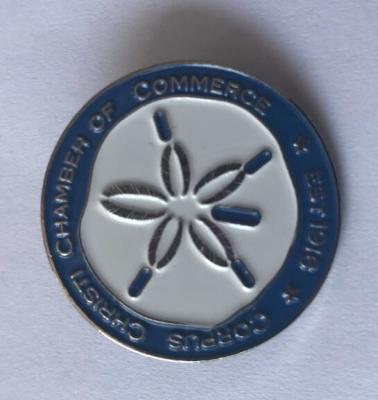 China Custom metal badges laepl pins with soft enamel different color filled for sale