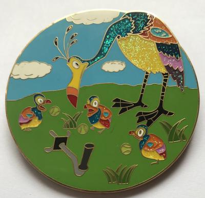 China 10 Years Experience OEM Design Lapel Pin with two black rubber clutches for sale