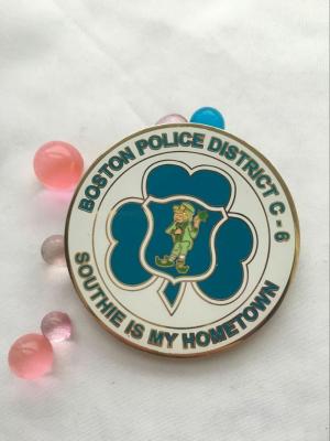 China Customized 2D zinc alloy die casting enamel team souvenir challenge coins for sale