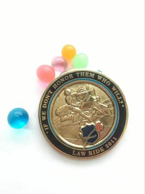 China American Officers Amy Military Challenge Coin with gold plating for sale