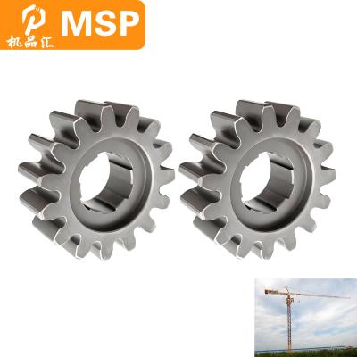 China Advanced Fixed Tower Crane Accessory Gear wheel for Stable Lifting Operations for sale