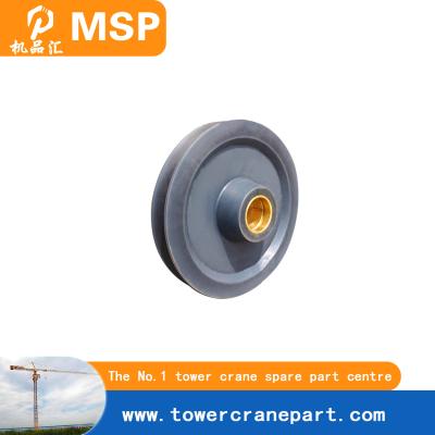 China Tower Crane Pulley Consistent Function In Construction Machinery Parts for sale