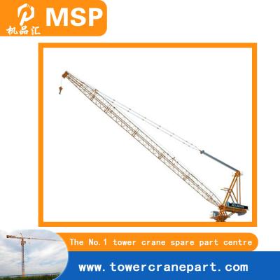 China 2.2-7.8t Tip Load Luffing Tower Crane 34.05-80.4m Free Standing Height for sale