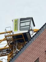 Quality Zoomlion 7025 tower crane 12Tons max load 2.5 tons tip load moy moy 2021 for sale