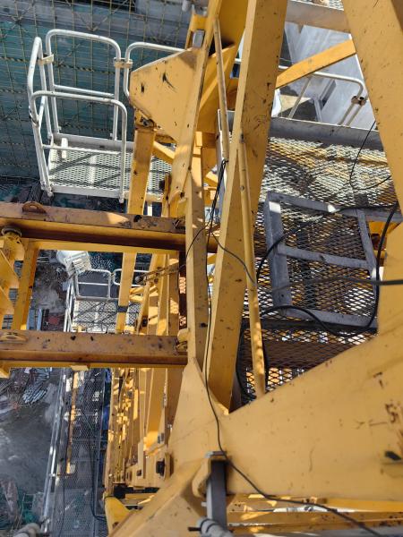 Quality Zoomlion 7025 tower crane 12Tons max load 2.5 tons tip load moy moy 2021 for sale