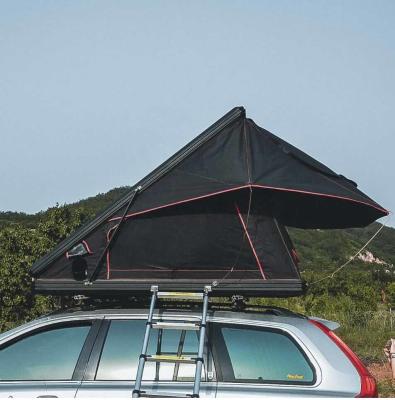 Cina Expedition Black Jeep SUV Canvas Car Roof Top Tent Per il Campeggio in vendita