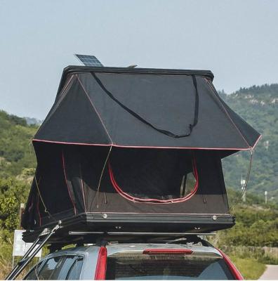 Cina Expedition Black Jeep SUV Canvas Car Roof Top Tent Per il Campeggio in vendita