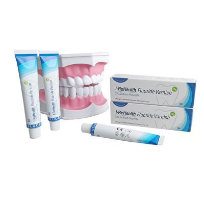 China 10g/Piece Melon Smell 5% Sodium Fluoride Varnish For Pediatric for sale