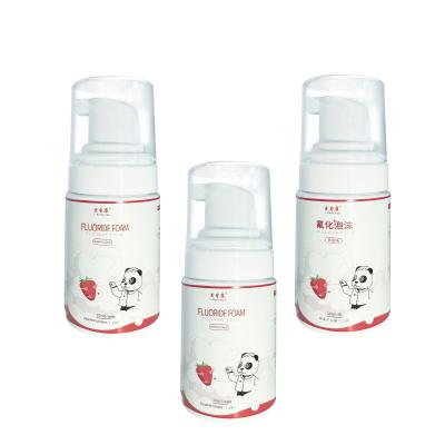 China 125ml Topical Dental Fluoride Foam Apply To Teeth Twice Daily for sale