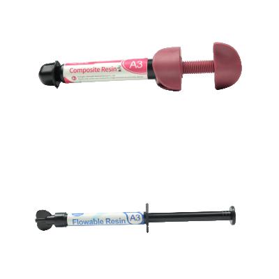 China Dental Composite Resin 70% Filler Content and High Radiopacity for Your Requirements for sale