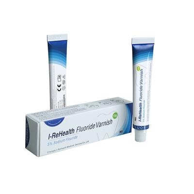 China 10g 5% NaF Topical Applic Teeth Varnish Protection Melon Flavor for sale