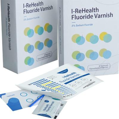 China Actuele Pediatrische het Fluoridevernis 0.5g van Applic 10 Reeksen Afzonderlijke Uitrustingen Te koop