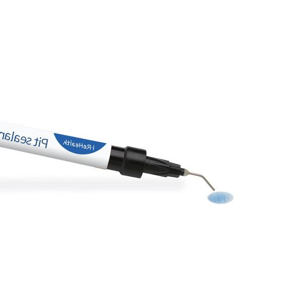 1.2mL ιώδης χρώματος κοιλωμάτων και σχισμών ελαφριά θεραπεία χαρακτικής στεγανωτικής ουσίας μόνη