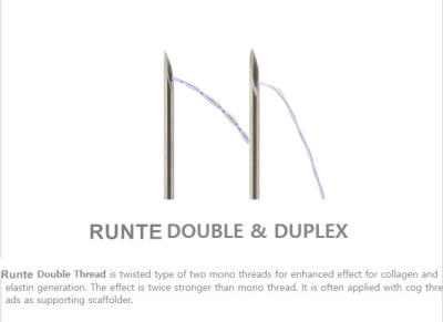 China High quality Absorbable surgical sutures thread lifting Double & Duplex for sale