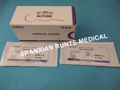China Absorbable Surgical suture PGLA Suture,  sterile Polyglactin material suture for sale