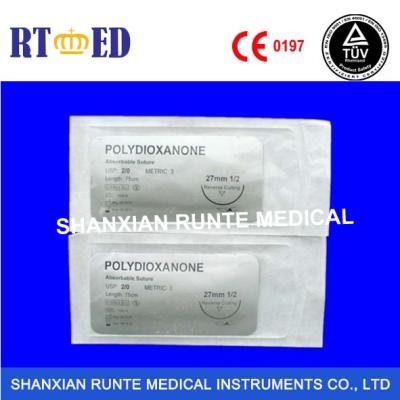 China Excellent quality,Best Price Skin, Face Lifting thread ,Sterial Absorbabl  Monofilament PDO suture with beauty needle for sale