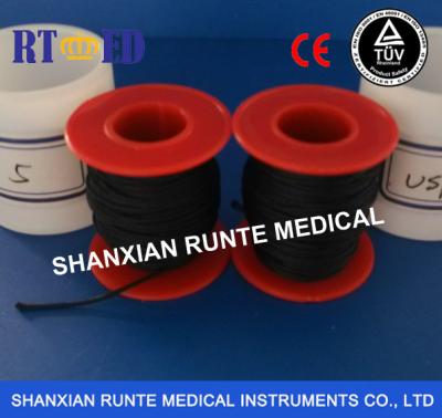 China Coated multifilament SILK Suture,CE&ISO Certified,Black Braided ,Surgical Medical Suture(Catgut/PGA/PGLA/PDO/Nylon) for sale