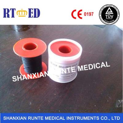 China CE&ISO Certified,Coated multifilament black braidedSILK Suture thread,Surgical Medical Suture(Catgut/PGA/PGLA/PDO/Nylon) for sale