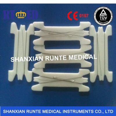 China Factory direct sales high quality Plastic surgery used nylon Sutures,Non Absorbable Monofilament Black/Blue Nylon for sale