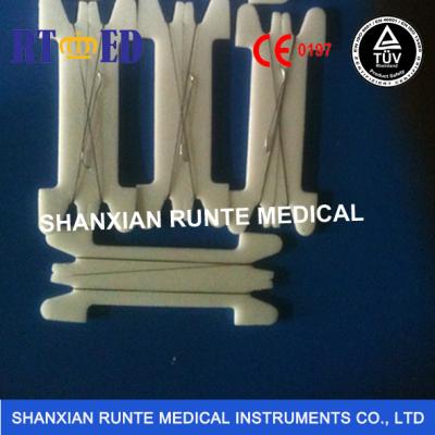 China Microsurgery Sutures,Factory direct sale,high quality surgical suture,Non Absorbable Monofilament Black/Blue Nylon for sale