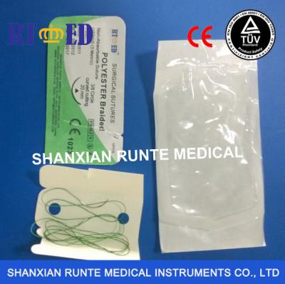 China Excellent Quality CE&ISO Approval Surgical Medical sutures, Polyester Non Absorbable sterial, safe material of polyamide for sale