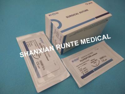 China Excellent quality Surgical Medical  Polypropylene sutures,Non Absorbable sterial,safe material of polypropylene for sale