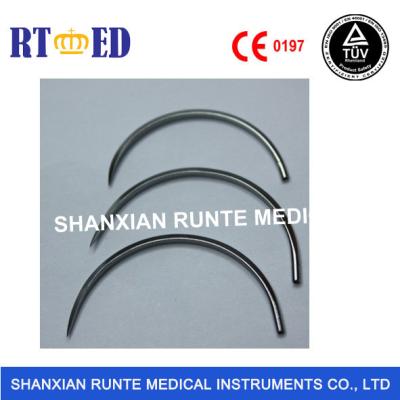 China Hot welcome Best price, Surgical sterial needle with sutures(Chromic &Plain catgut/PGA/PGLA/PDO/Silk/Nylon/Polyester) for sale