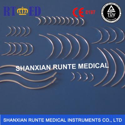 China Manufacture price, Surgical sterial needle with sutures(Chromic &Plain catgut/PGA/PGLA/PDO/Silk/Nylon/Polyester) for sale