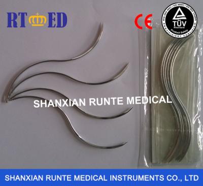 China Fast delivery Large stock Surgical sterial needle with sutures(Chromic &Plain catgut/PGA/PGLA/PDO/Silk/Nylon/Polyester) for sale