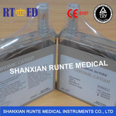 China Best Price and quality Chromic Cassette,Safe sterial Medical Surgical suture of Chromic catgut Suture,CE&ISO Approval for sale