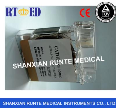 China Manufacture Price Chromic Cassette,HospitalSafe sterial Medical Surgical suture of Chromic catgut Suture,CE&ISO Approval for sale