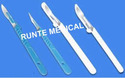 China Excellent Quality Sterilized Stainless Steel Blade Scalpal Hospital Safe sterial Medical Surgical Material for sale