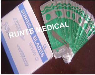 China Hot Sale for Stainless Steel Medical disposable Surgical Scalpel Blade, Safe sterial Medical Material, CE&ISO Approval for sale