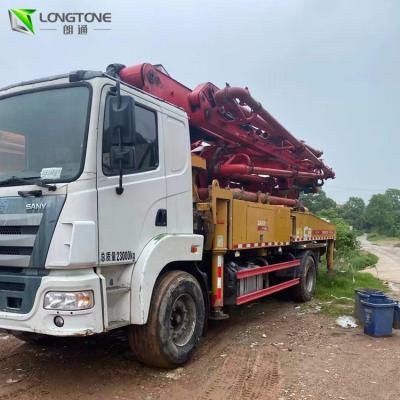 Cina il ³ di 180m ha utilizzato la pompa per calcestruzzo del camion, camion diesel della pompa per calcestruzzo con l'asta in vendita