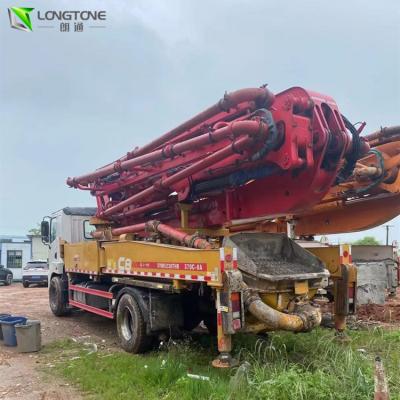Cina il ³ di 180m ha utilizzato la pompa per calcestruzzo del camion, camion diesel della pompa per calcestruzzo con l'asta in vendita