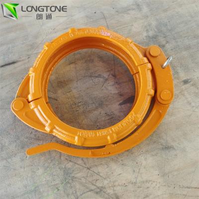 Cina Morsetto del rilascio rapido del tubo della pompa per calcestruzzo a 5 pollici per Schwing Putzmeister in vendita