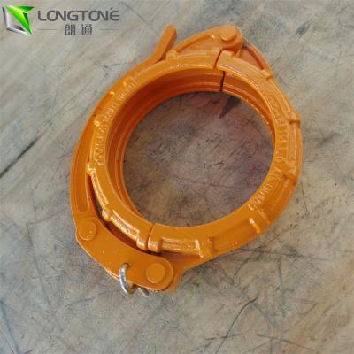 Cina Morsetto del rilascio rapido del tubo della pompa per calcestruzzo a 5 pollici per Schwing Putzmeister in vendita