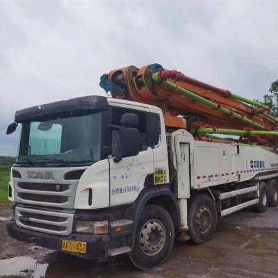 Cina 33T ha utilizzato la pompa per calcestruzzo del camion, camion ZLJ5293THB125-37 della pompa del cemento dei 37 tester in vendita