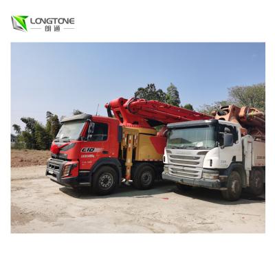 Cina camion del miscelatore della pompa per calcestruzzo di 46meter 52m 60m/camion portatili di Mini Used Secondhand Concrete Pump delle pompe per calcestruzzo in vendita