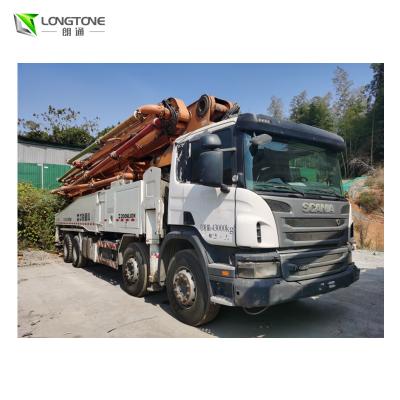 Cina Simulatore 63m 63X-6RZ del camion della pompa per calcestruzzo della seconda mano in vendita