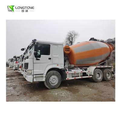China Used China Howo Cement Concrete Mixer Truck 8m3 10m3 12m3 6x4 for sale