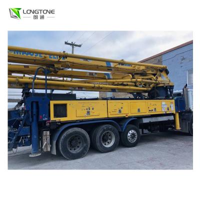 Cina Used Sany Yellow Concrete Truck With Max. Pressure 6 - 6.6 MPa Max. Aggregate Diameter 24 - 36 Mm in vendita