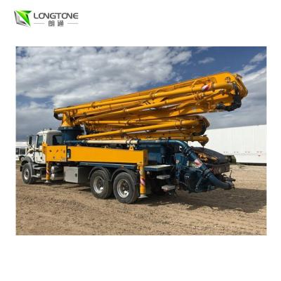 Cina Used 25T Truck Concrete Pump With Max. Delivery Height 24 - 36 M Oil Tank Capacity 320L in vendita