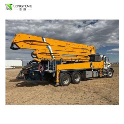 Cina Used 25T Truck Concrete Pump With Max. Delivery Height 24 - 36 M Oil Tank Capacity 320L in vendita