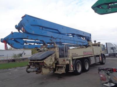 Cina Prezzo economico superiore del camion articolato 56m della pompa per calcestruzzo dell'asta di marca HB56K da vendere in vendita